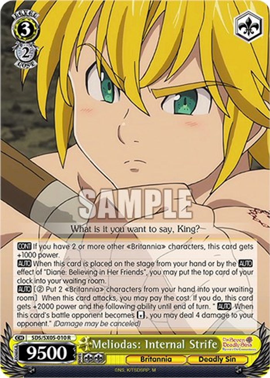 Meliodas: Internal Strife - The Seven Deadly Sins: Revival of The ...