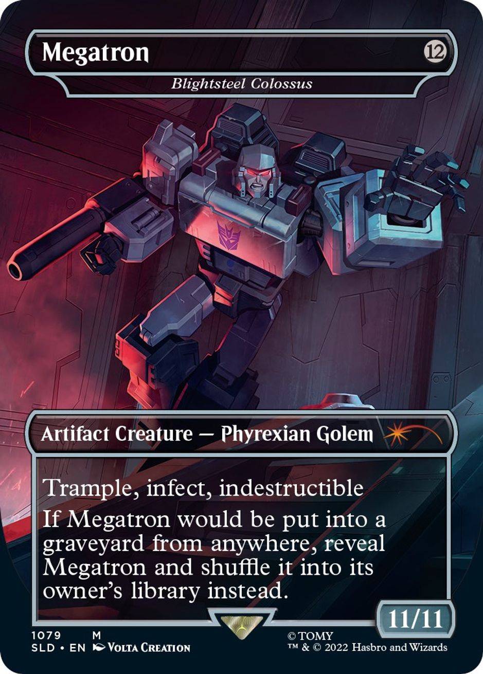 Megatron - Blightsteel Colossus - Secret Lair Drop Series - Magic: The ...