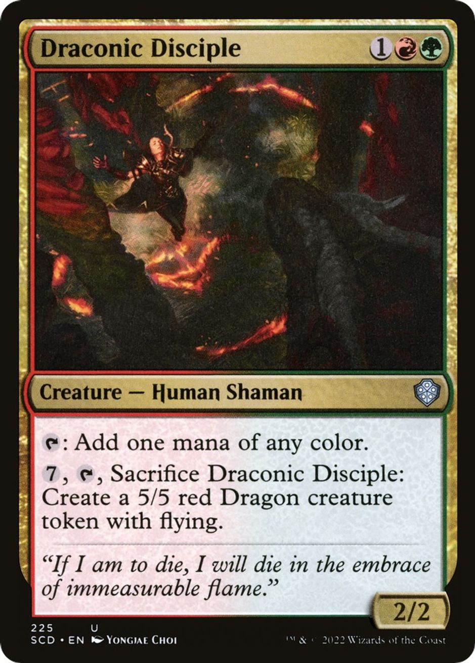 Draconic Disciple - Starter Commander Decks - Magic: The Gathering