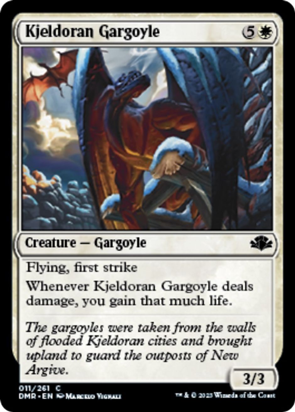 Kjeldoran Gargoyle - Dominaria Remastered - Magic: The Gathering