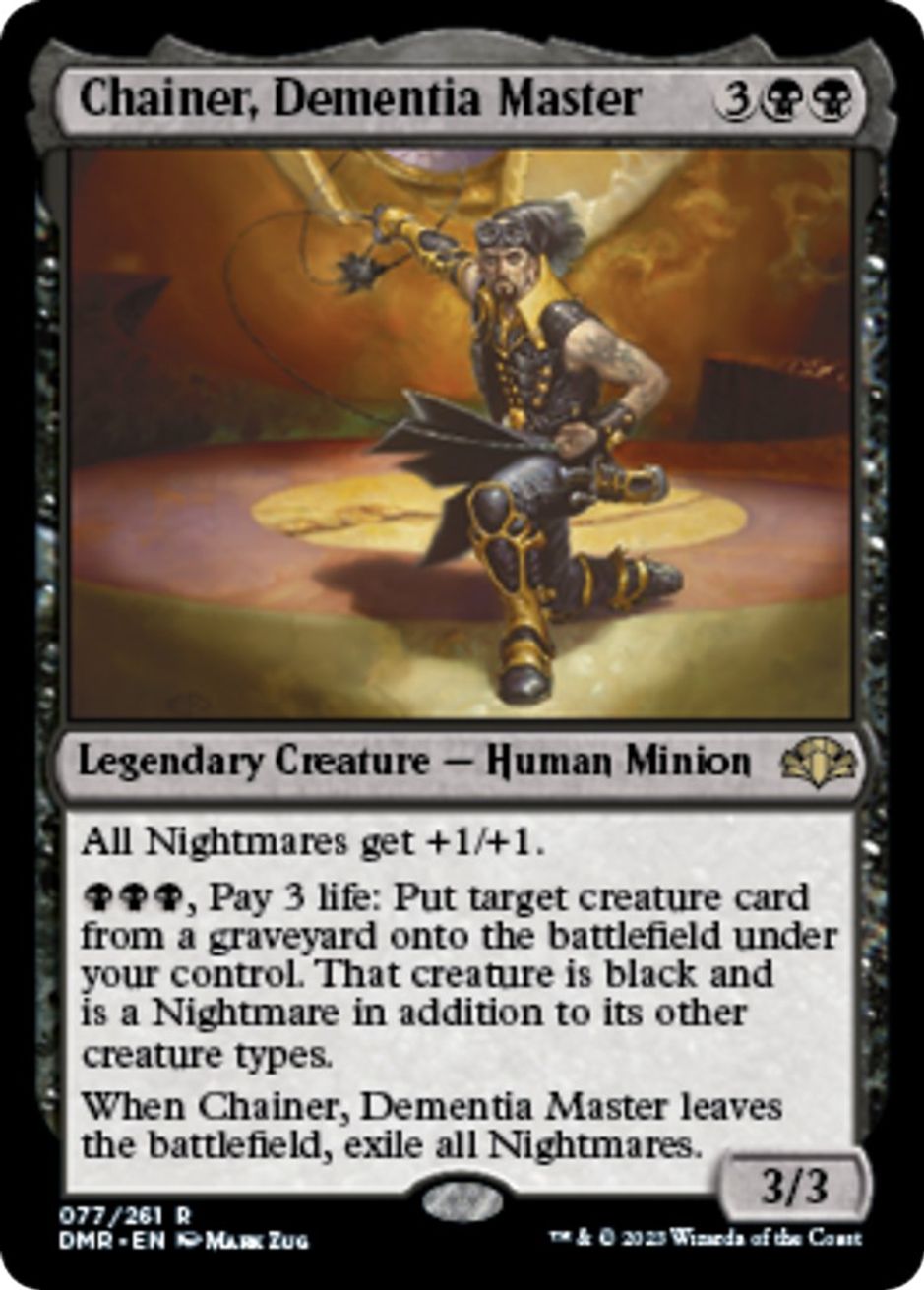 Chainer, Dementia Master - Dominaria Remastered - Magic: The Gathering