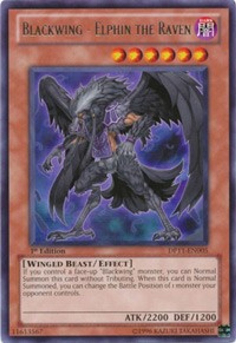 Blackwing - Elphin the Raven - Duelist Pack 11: Crow - YuGiOh