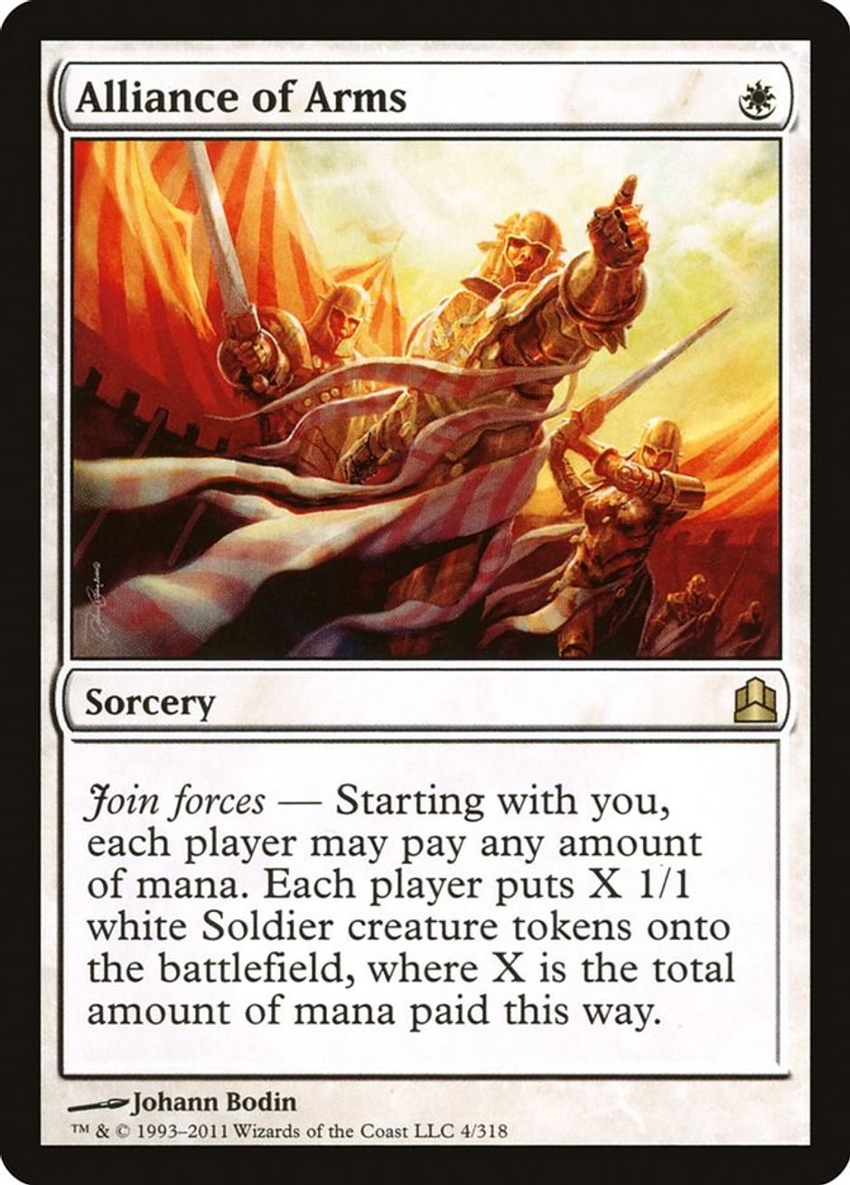 Alliance of Arms - Commander - Magic: The Gathering