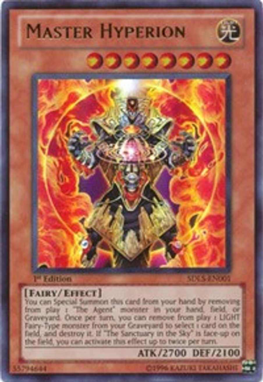 Master Hyperion - Structure Deck: Lost Sanctuary - YuGiOh