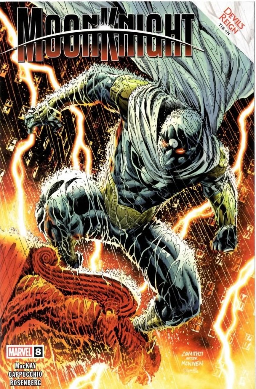 Moon Knight #8 (Walmart Variant) - Moon Knight (2021 Series) - Marvel ...