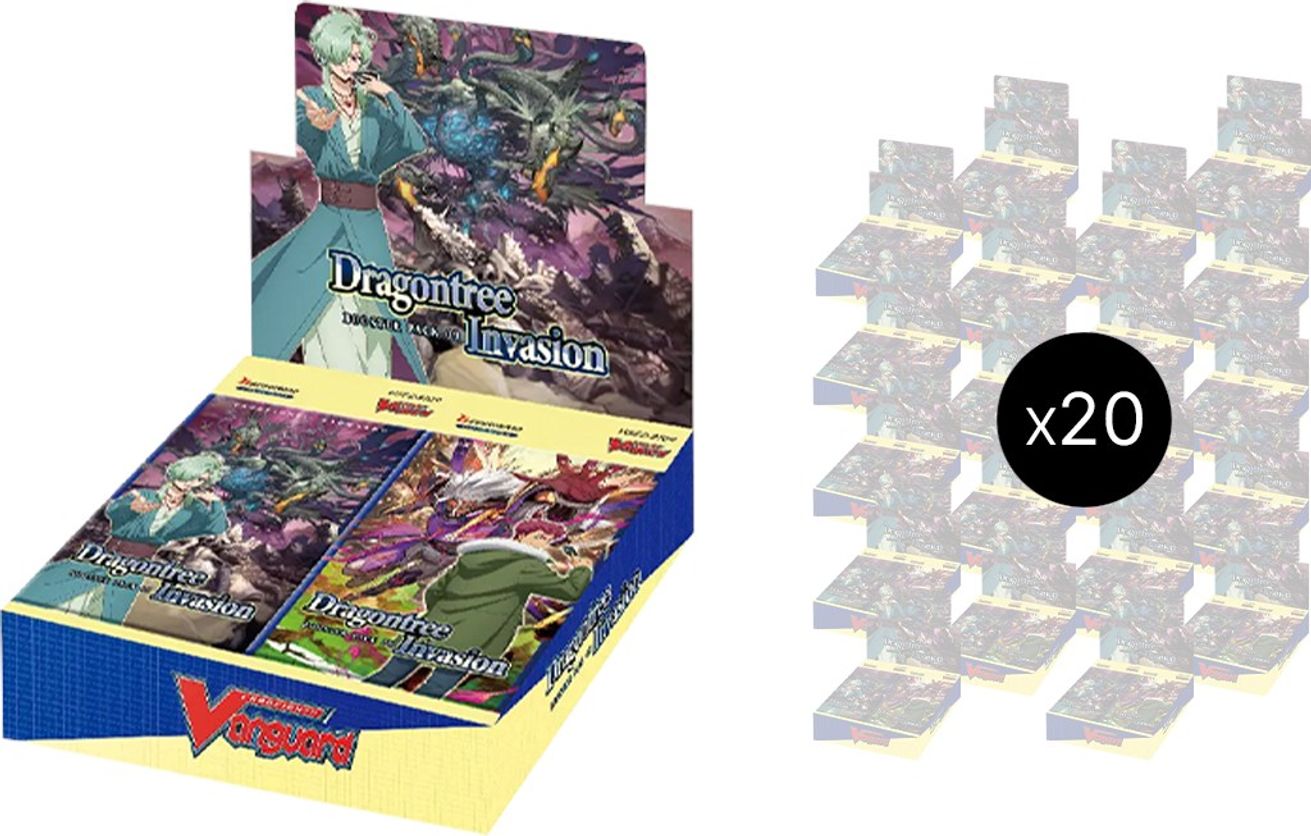 Dragontree Invasion Booster Box Case - Dragontree Invasion - Cardfight Vanguard