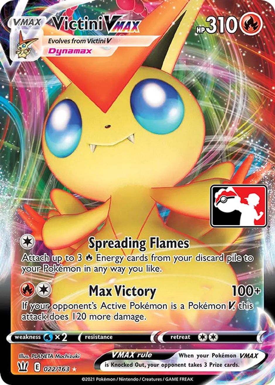 Victini VMAX - Prize Pack Series Cards - Pokemon