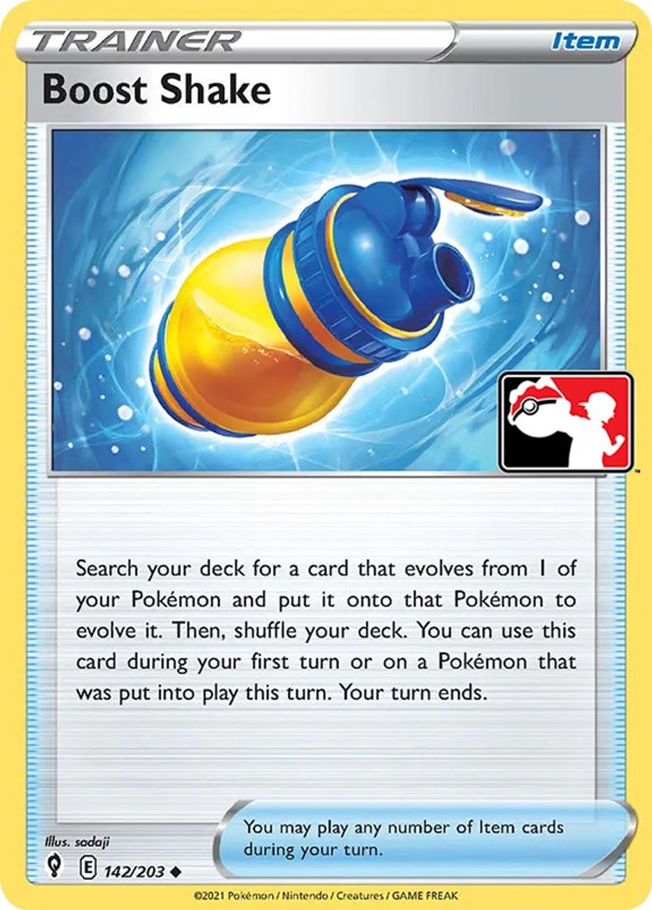 Boost Shake - Prize Pack Series Cards - Pokemon