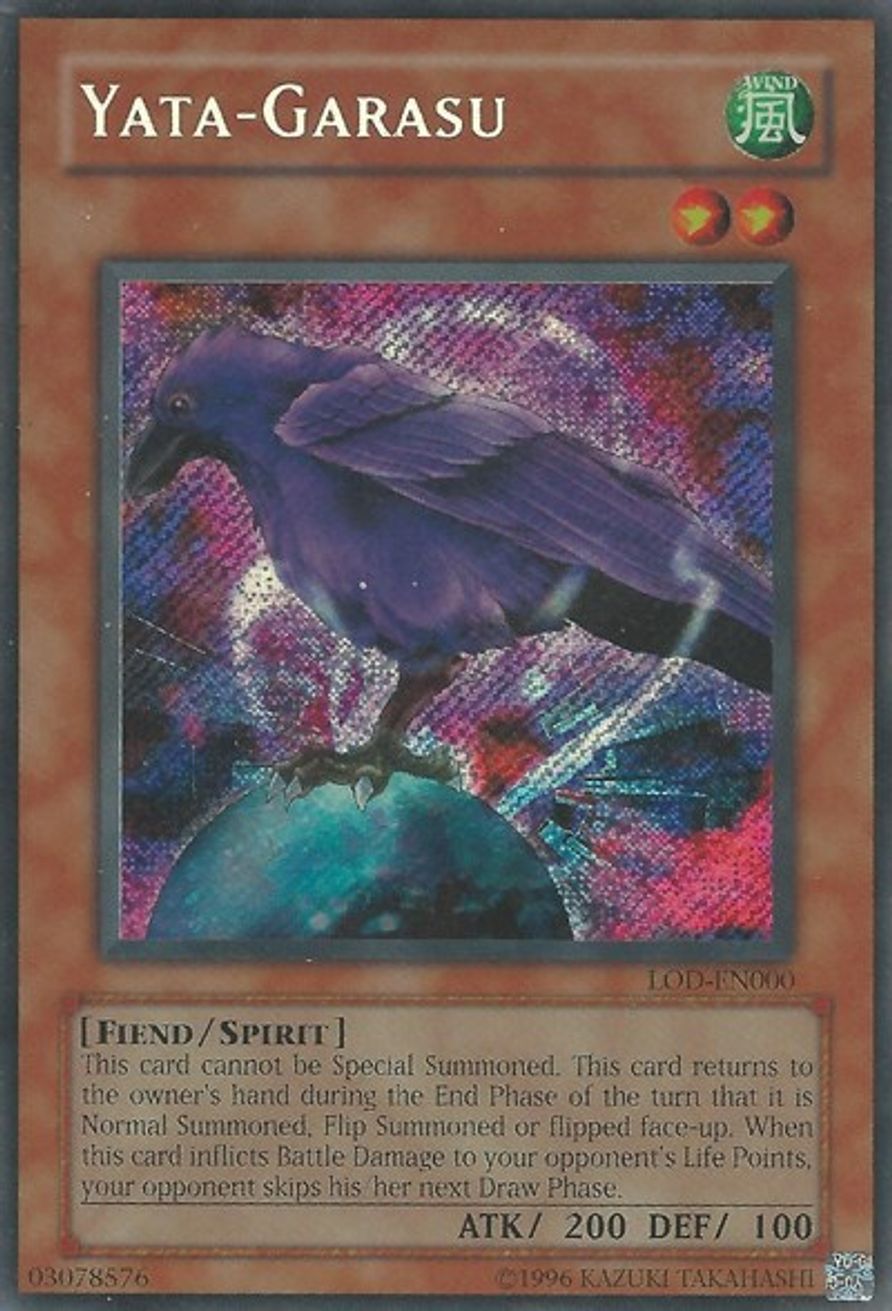 Yata-Garasu - Legacy of Darkness (Worldwide English) - YuGiOh