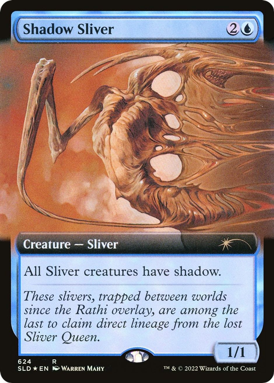 Shadow Sliver (Extended Art) - Secret Lair Drop Series - Magic: The ...