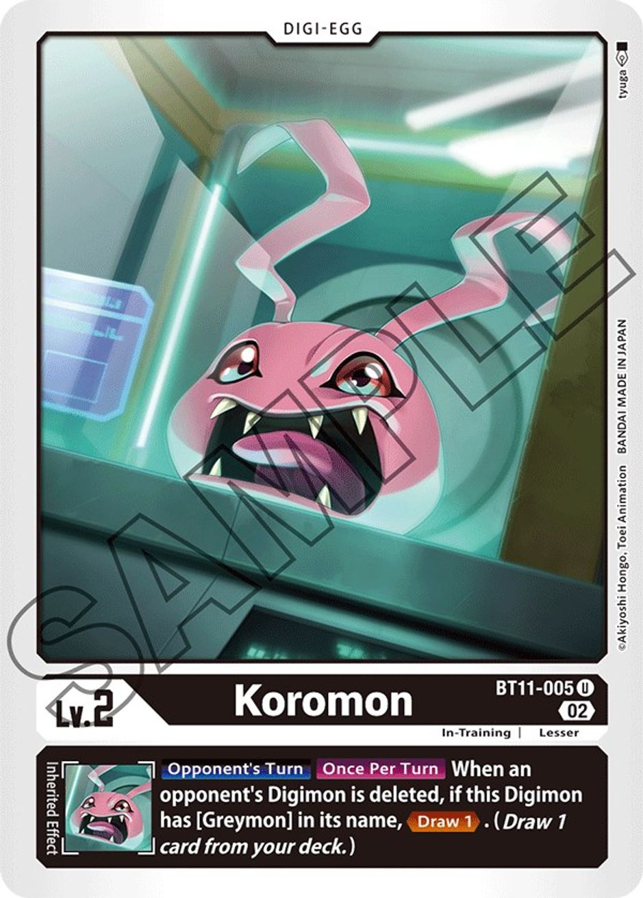 Koromon - Dimensional Phase - Digimon Card Game