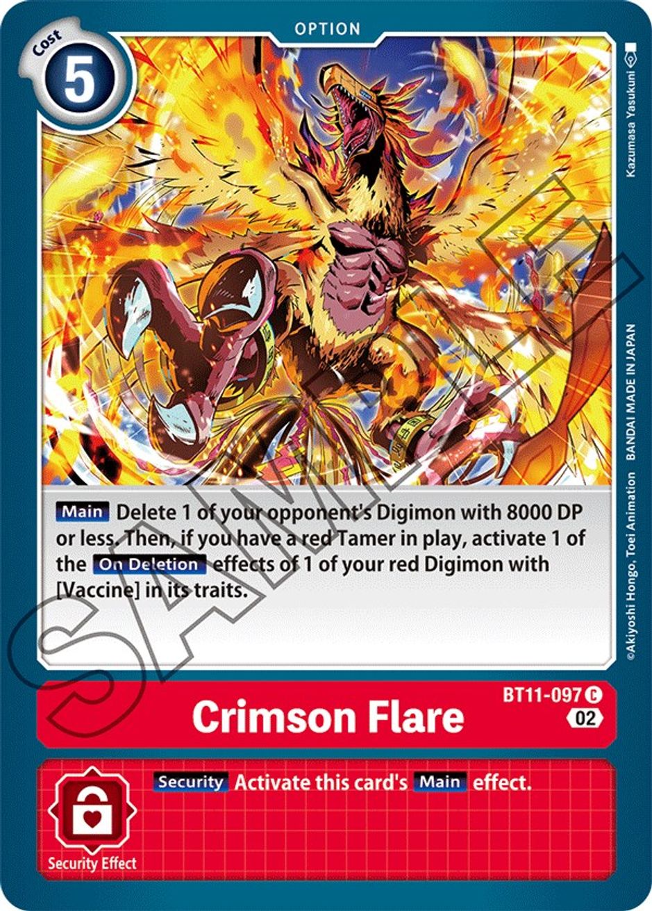 Crimson Flare - Dimensional Phase - Digimon Card Game