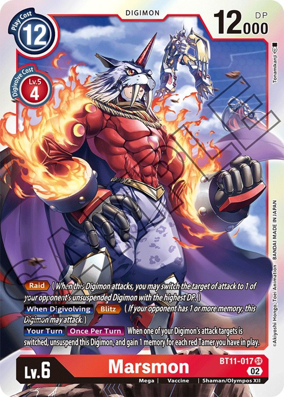 Marsmon - Dimensional Phase - Digimon Card Game