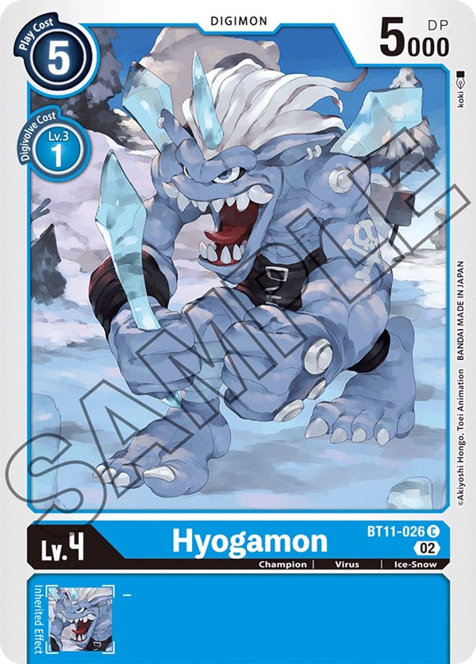 Hyogamon - Dimensional Phase - Digimon Card Game