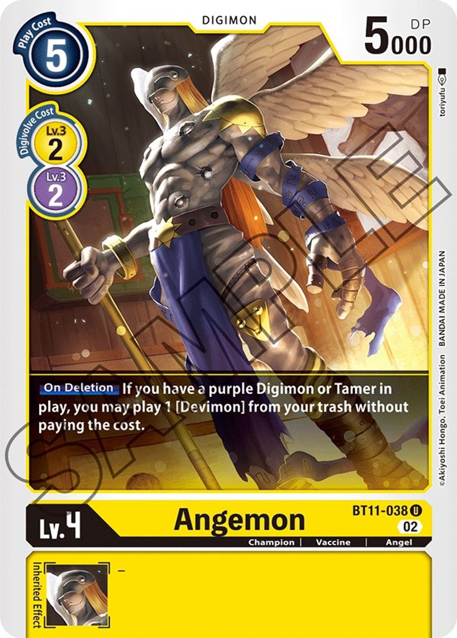 Angemon - Dimensional Phase - Digimon Card Game