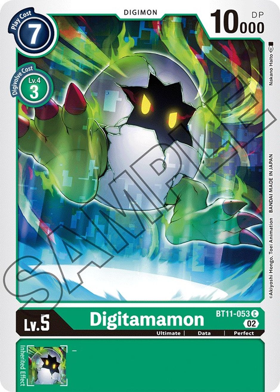 Digitamamon - Dimensional Phase - Digimon Card Game