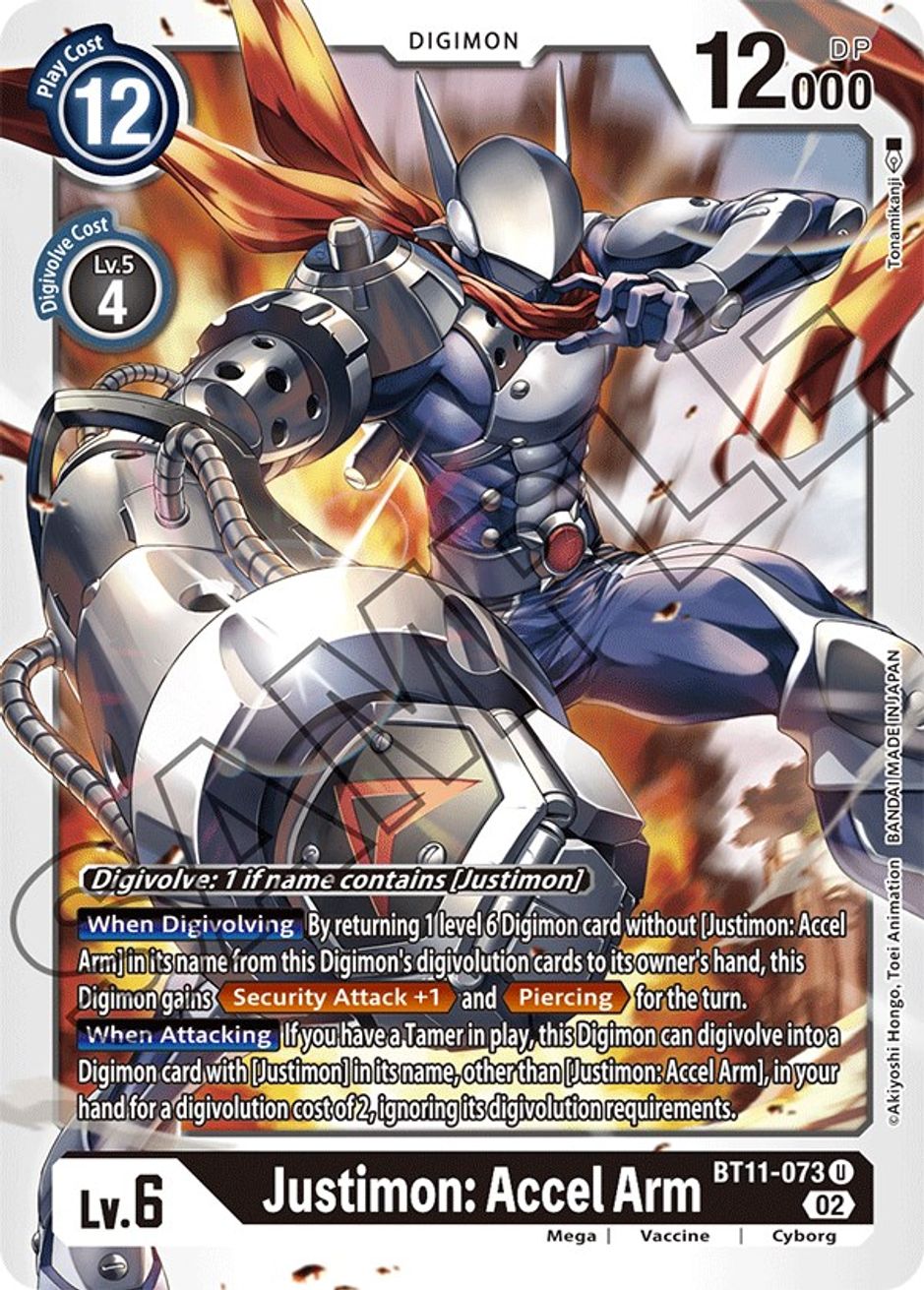 Justimon: Accel Arm - Dimensional Phase - Digimon Card Game