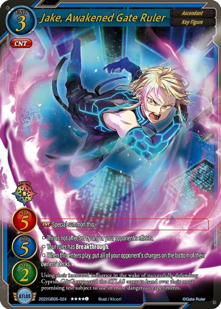 Jake, Awakened Gate Ruler - Shout with the Geas - Gate Ruler