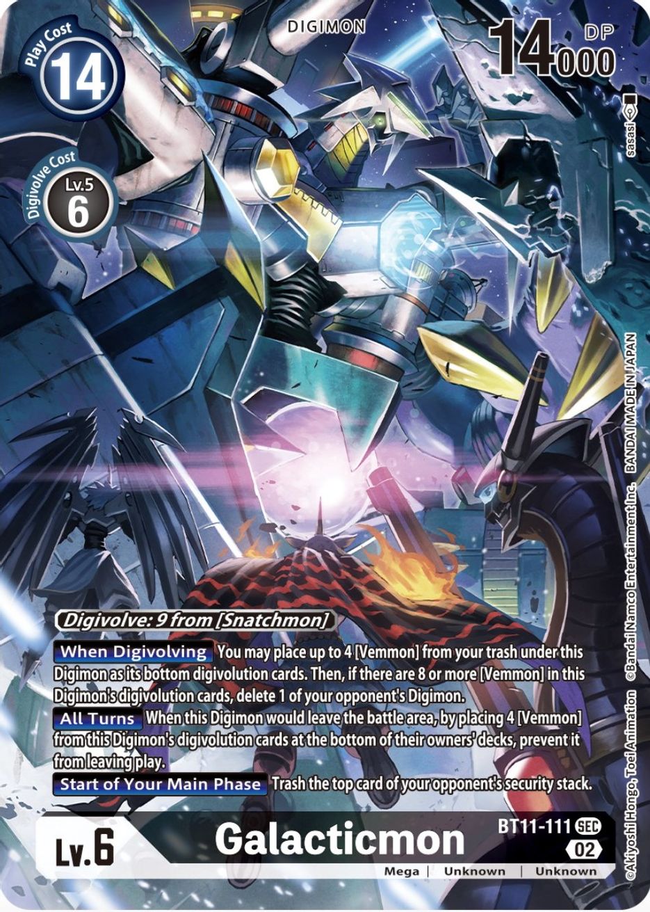 Galacticmon (Alternate Art) - Dimensional Phase - Digimon Card Game