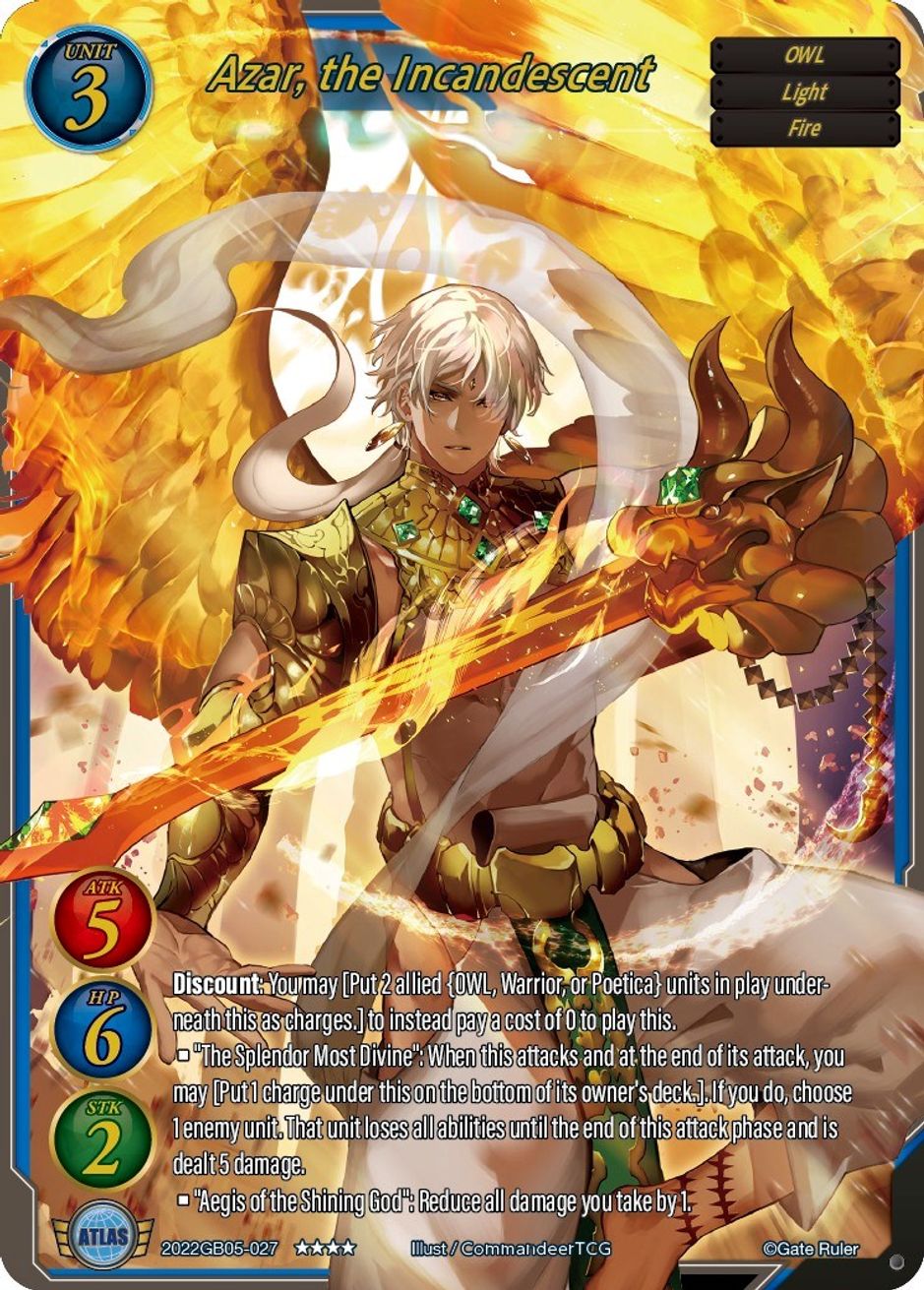 Azar, the Incandescent - Shout with the Geas - Gate Ruler