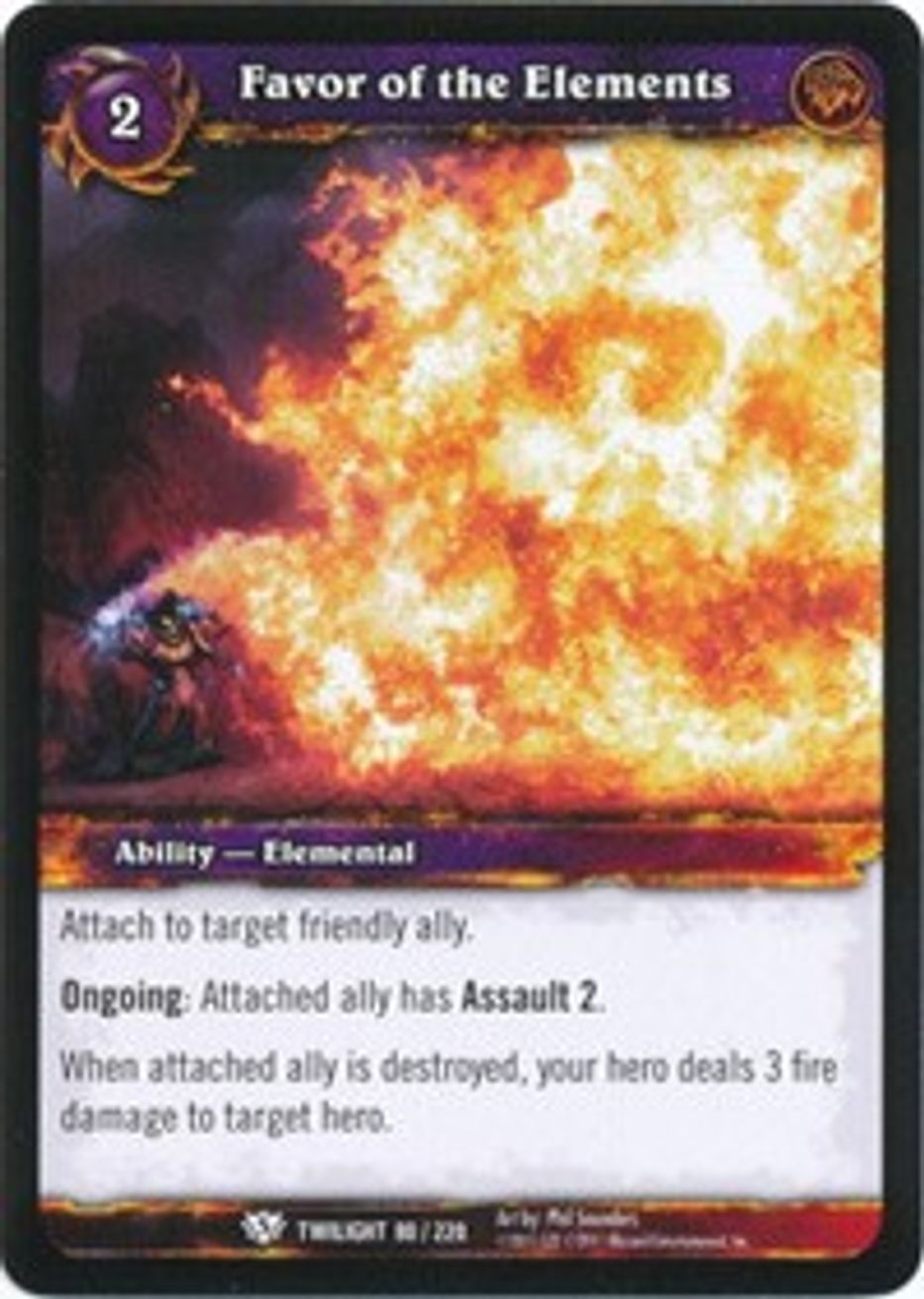 Favor of the Elements - Twilight of the Dragons - WoW