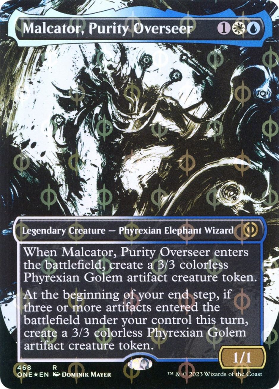 Malcator, Purity Overseer (Showcase) (Step-and-Compleat Foil ...
