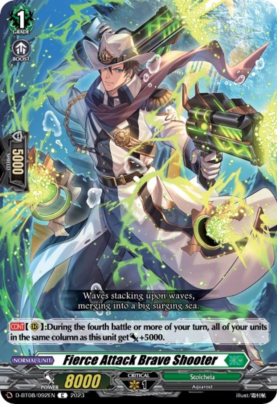 Fierce Attack Brave Shooter - Minerva Rising - Cardfight Vanguard