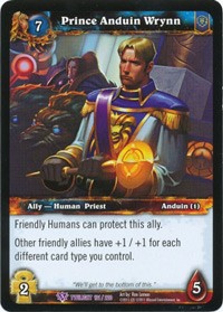 Prince Anduin Wrynn - Twilight of the Dragons - WoW