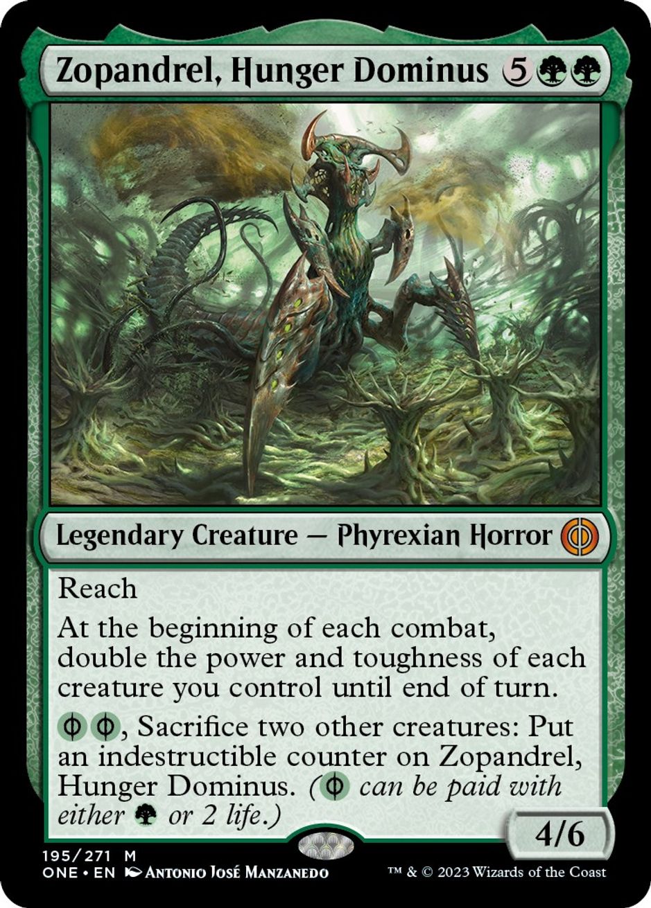 Zopandrel, Hunger Dominus - Phyrexia: All Will Be One - Magic: The ...