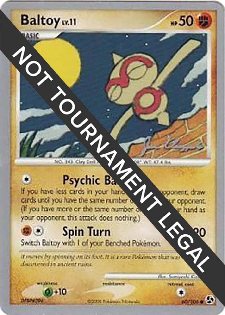 Baltoy - 2008 (Jason Klaczynski) - World Championship Decks - Pokemon
