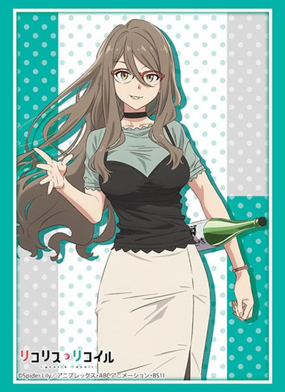 Bushiroad Sleeve Collection HG Vol. 3423: Lycoris Recoil - Mizuki Nakahara (75-Pack) - Bushiroad ...