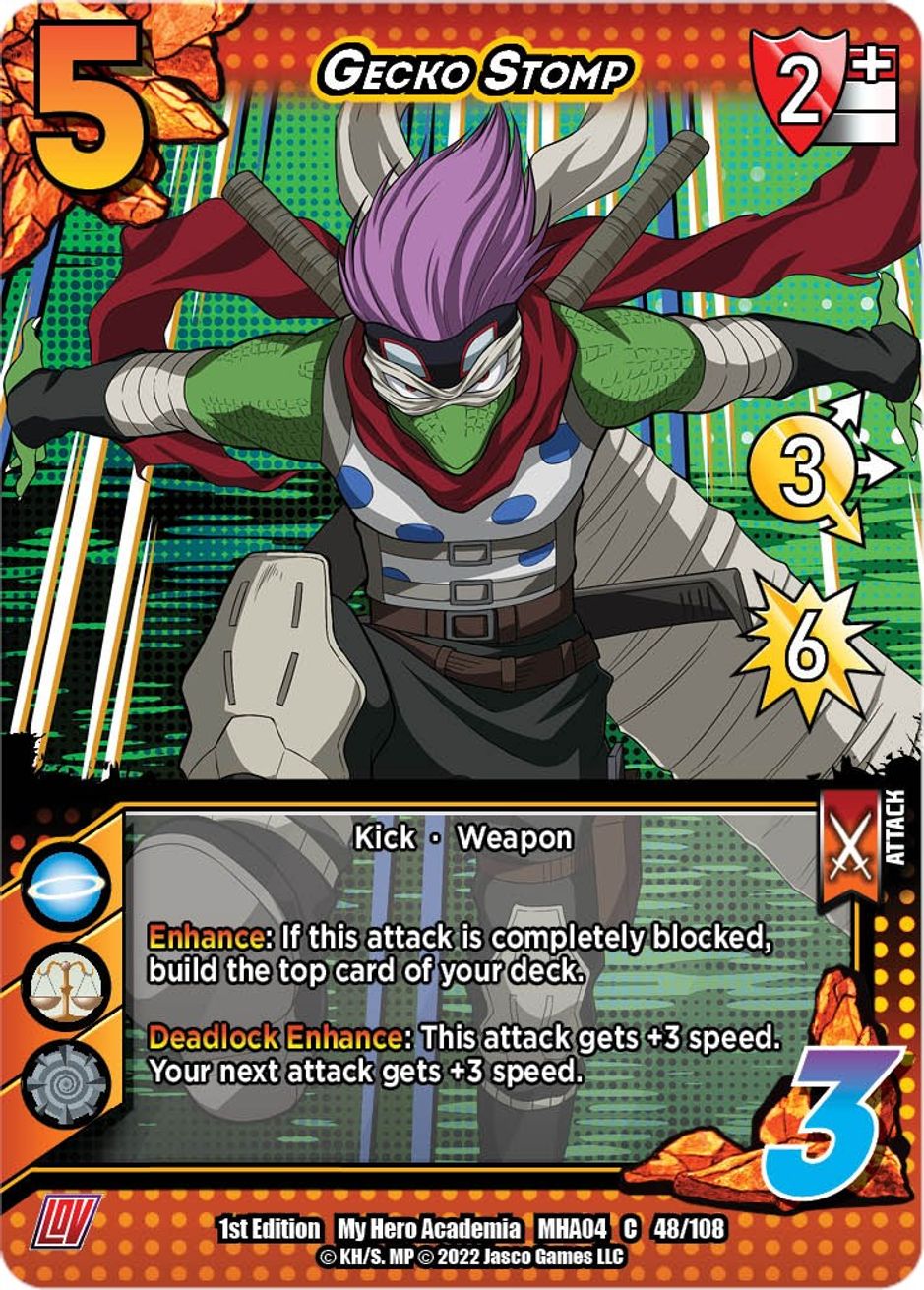 Gecko Stomp - UniVersus: My Hero Academia: League of Villains - UniVersus