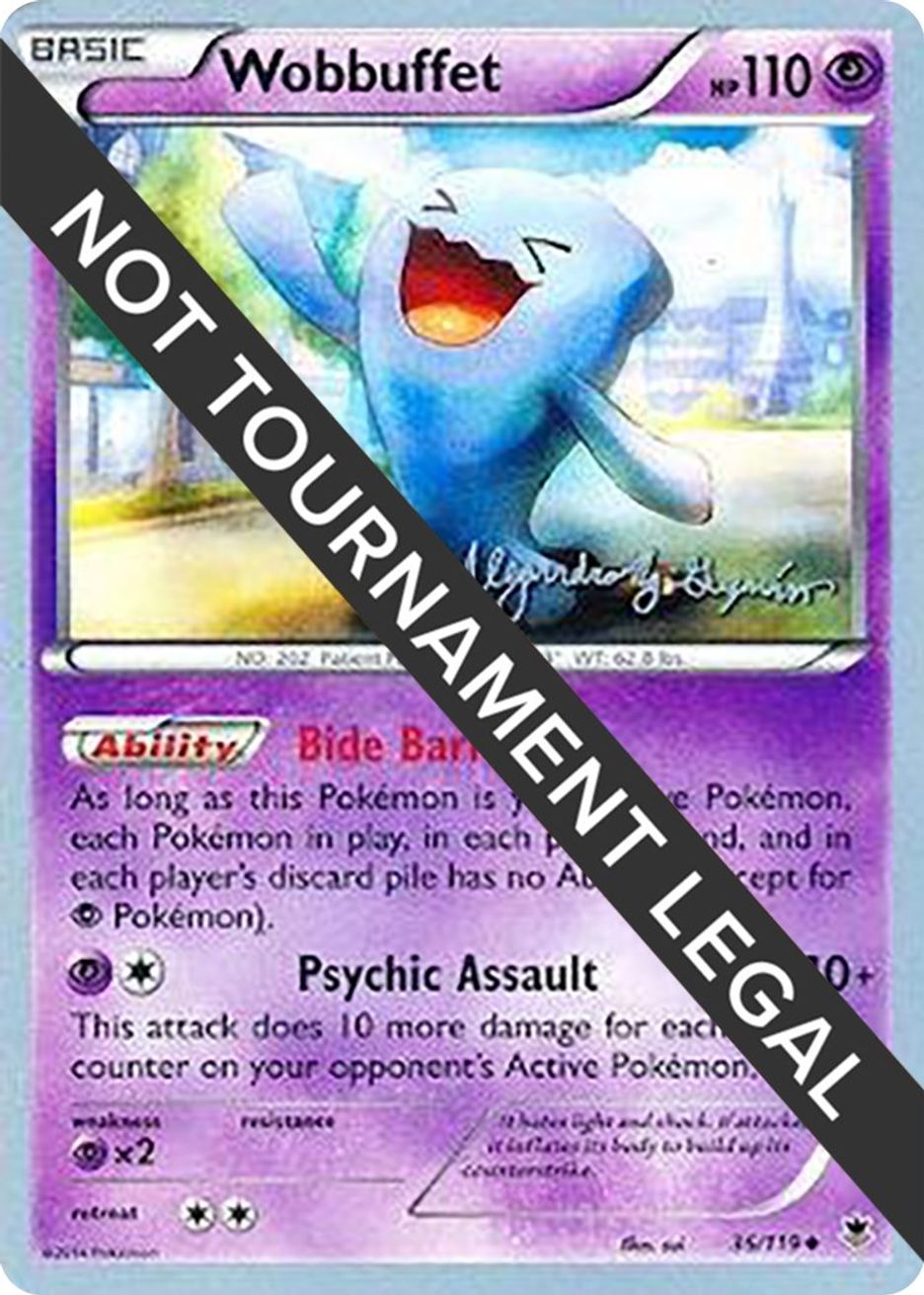 Wobbuffet - 2015 (Alejandro Ng-Guzman) - World Championship Decks - Pokemon