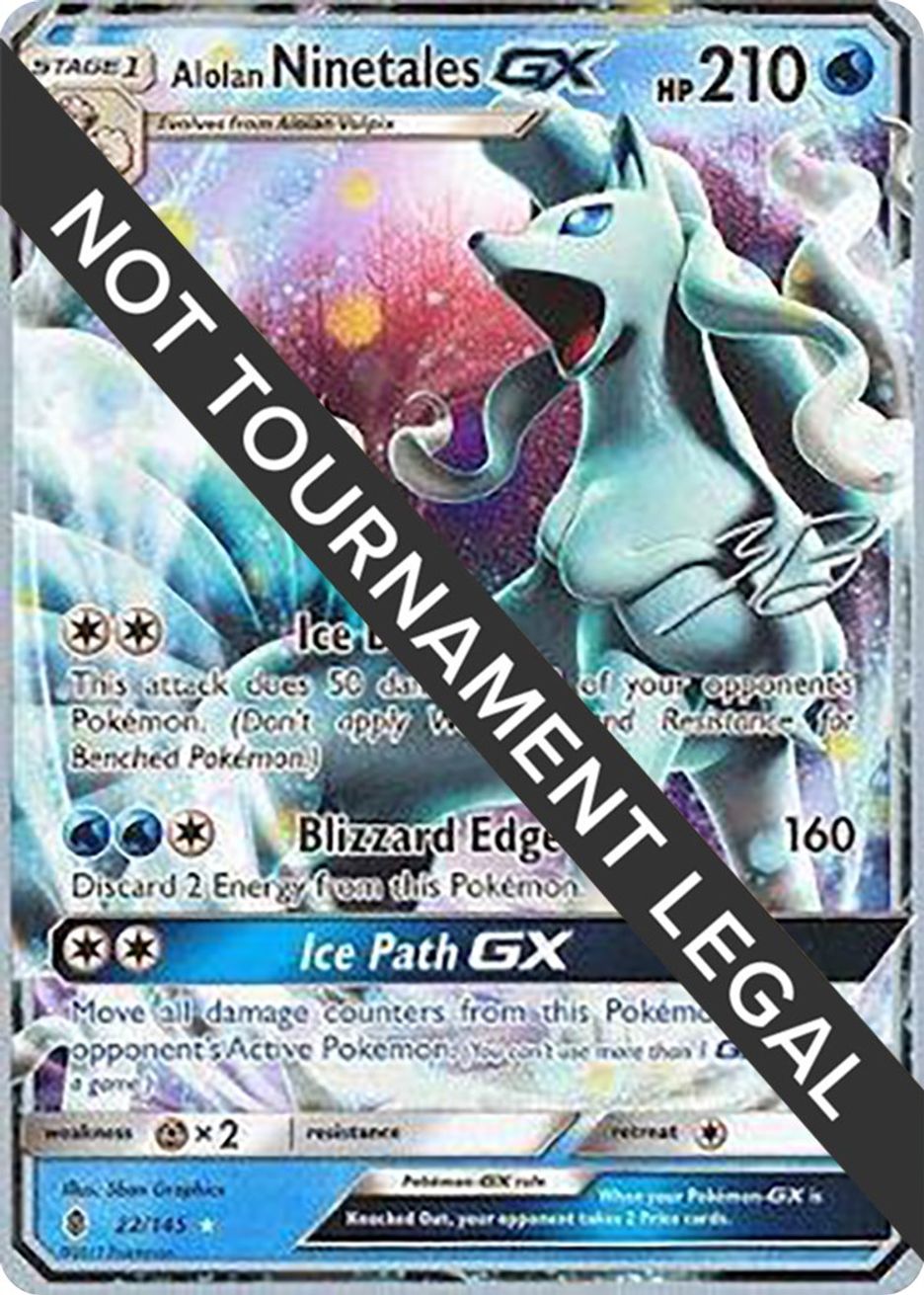 Alolan Ninetales GX - 2017 (Zachary Bokhari) - World Championship Decks - Pokemon