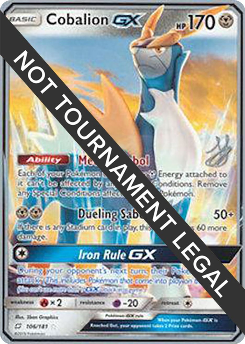 Cobalion GX - 2019 (Henry Brand) - World Championship Decks - Pokemon