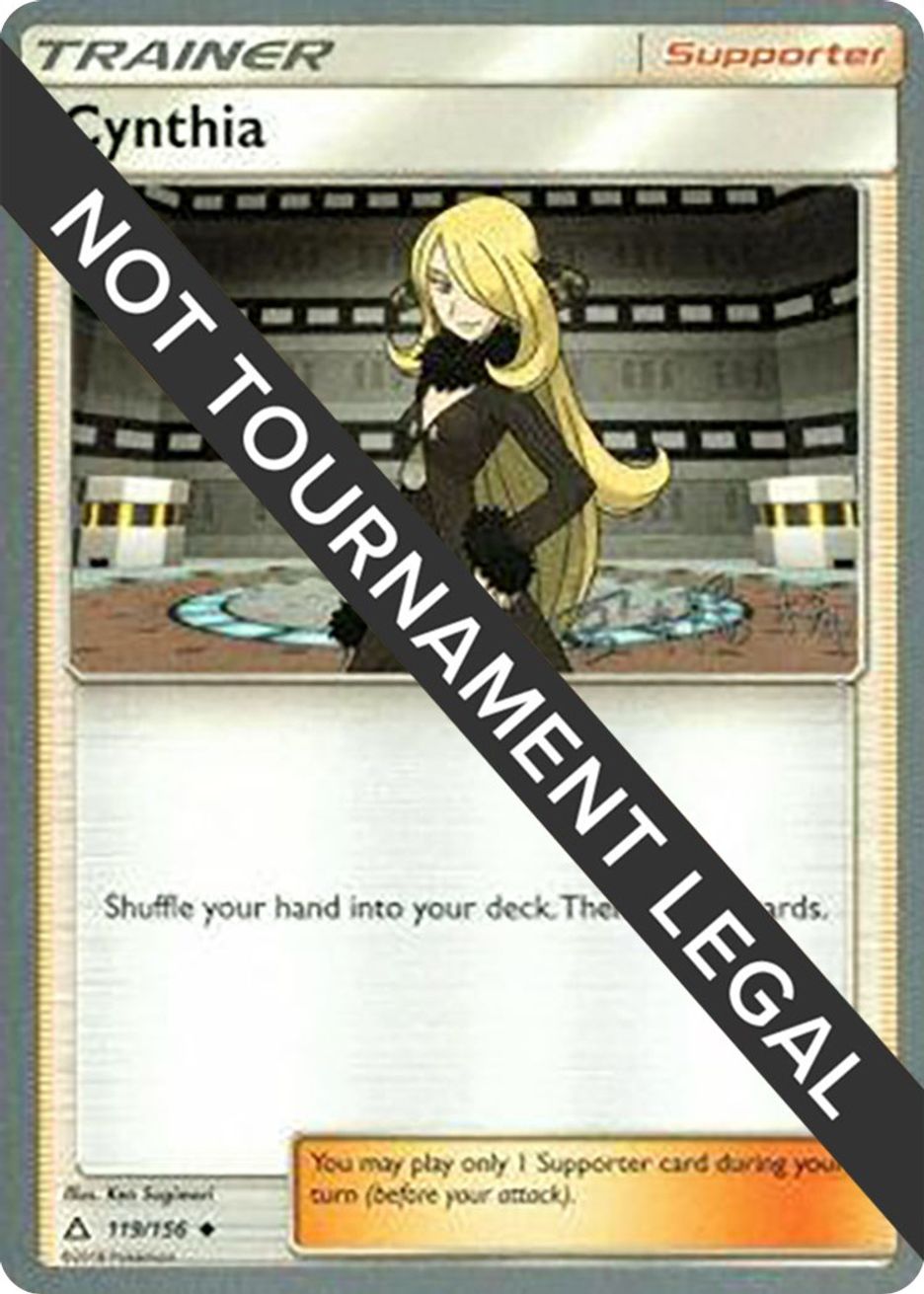 Cynthia - 2019 (Haruki Miyamoto) - World Championship Decks - Pokemon