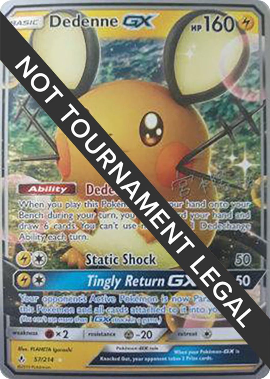 Dedenne GX - 2019 (Haruki Miyamoto) - World Championship Decks - Pokemon