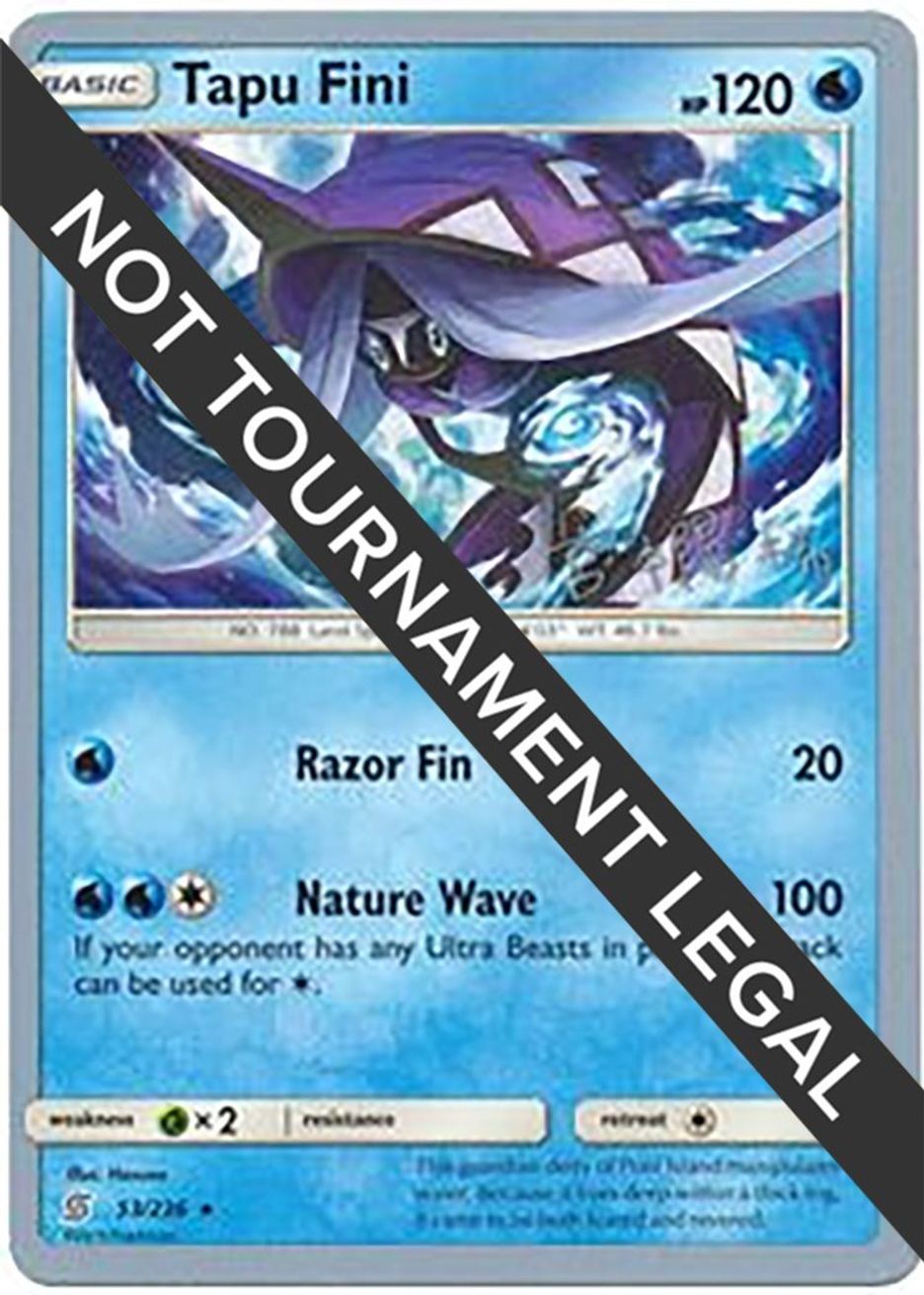 Tapu Fini - 2019 (Haruki Miyamoto) - World Championship Decks - Pokemon
