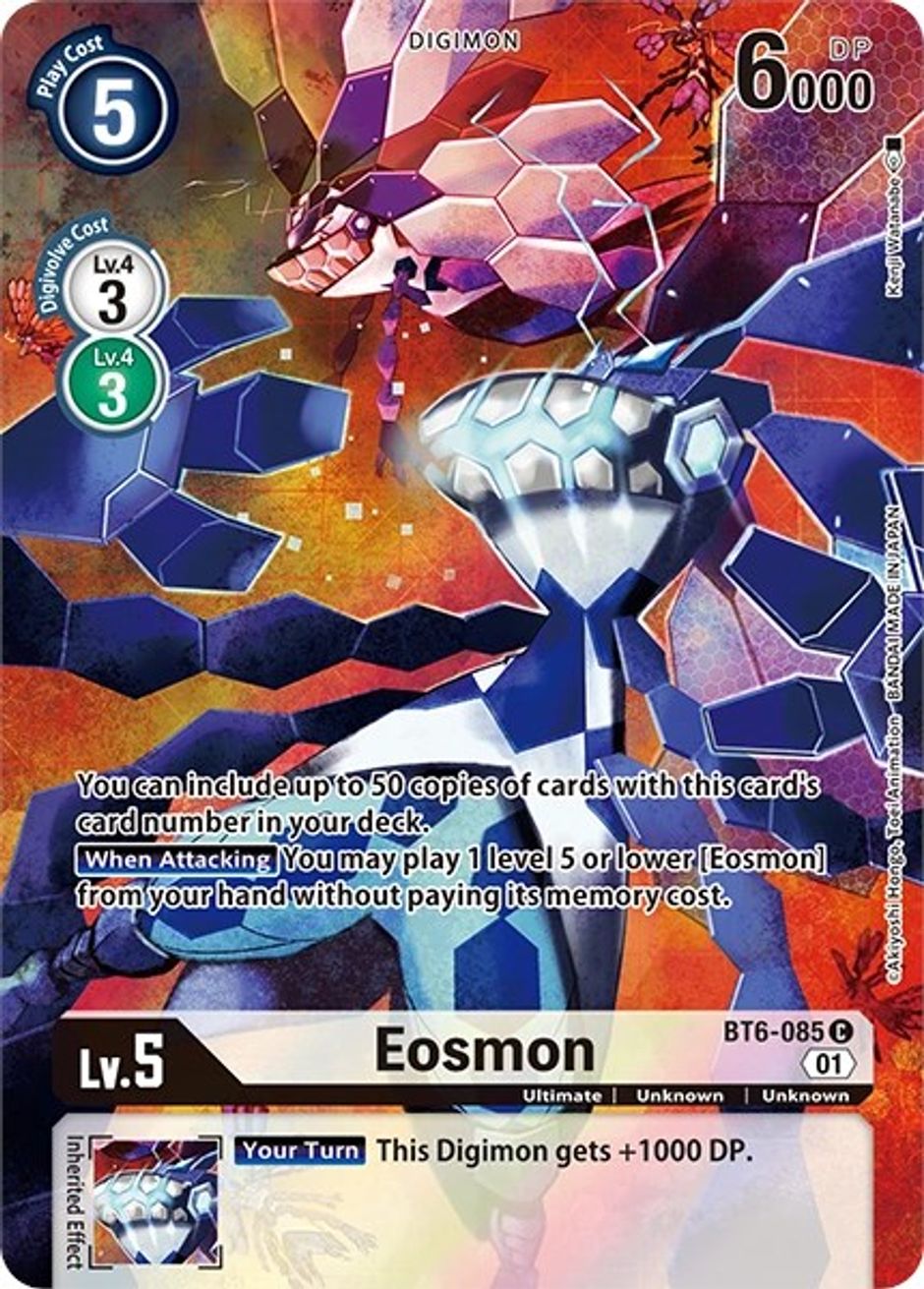 Eosmon (Alternate Art) - Dimensional Phase - Digimon Card Game
