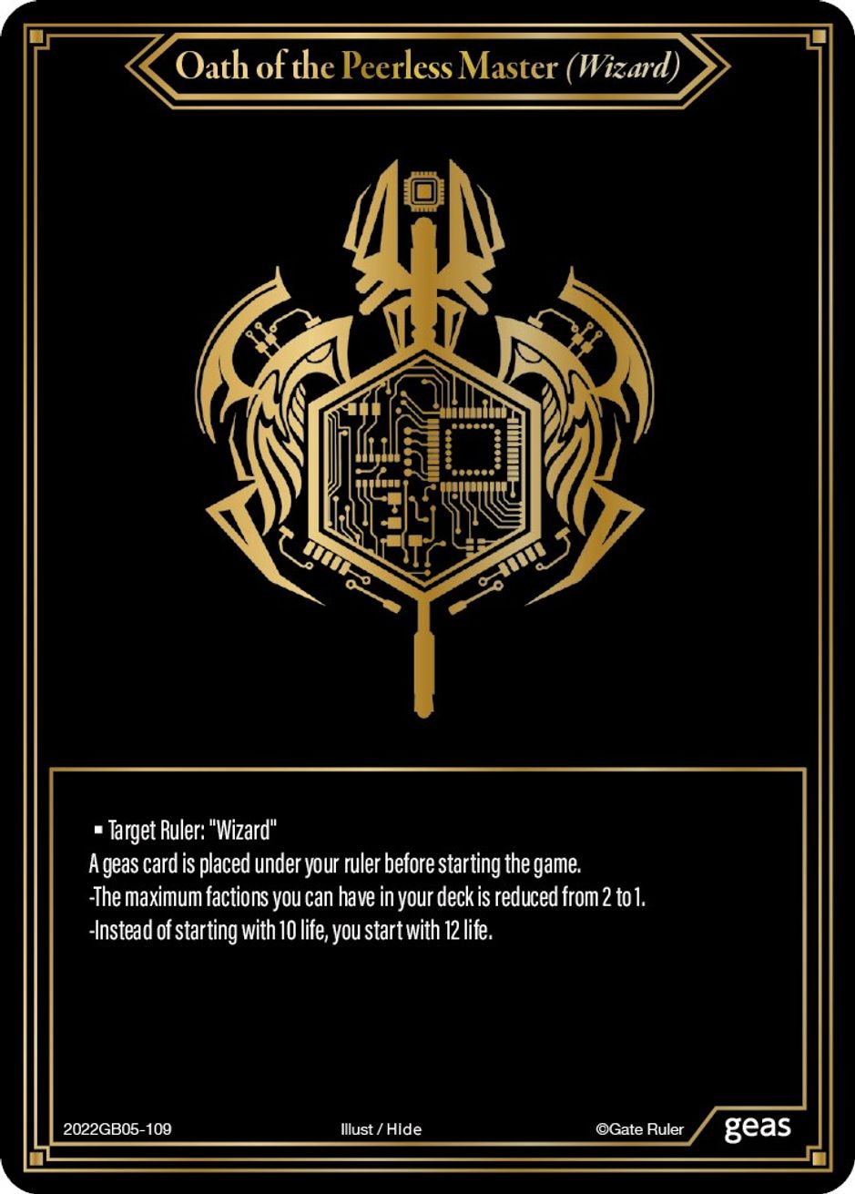 Oath of the Peerless Master (Wizard) - Shout with the Geas - Gate Ruler