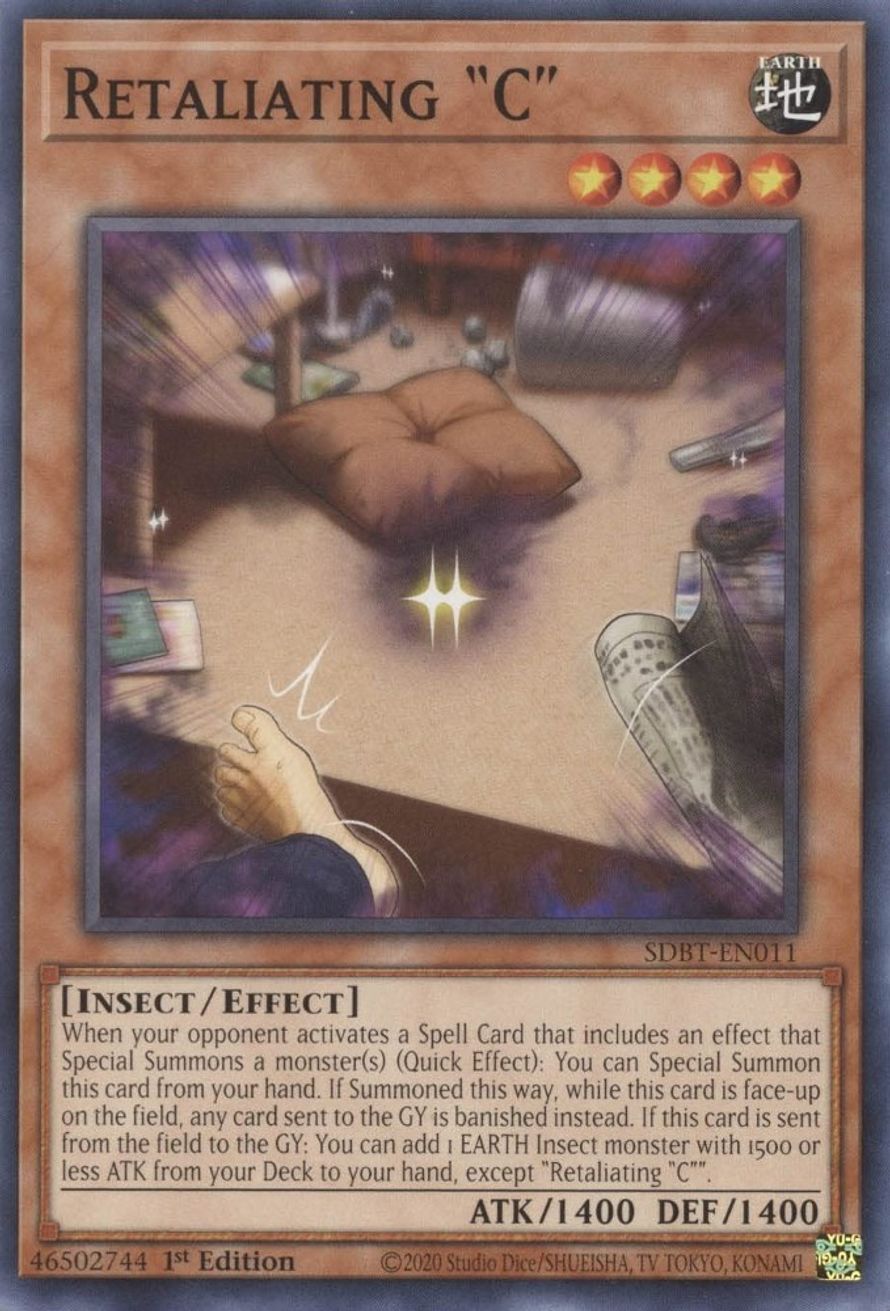 Retaliating "C" - Structure Deck: Beware of Traptrix - YuGiOh