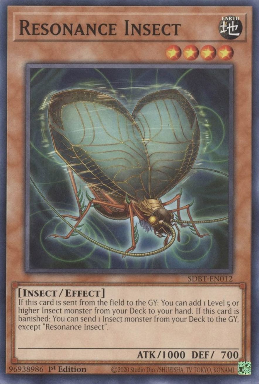 Resonance Insect - Structure Deck: Beware of Traptrix - YuGiOh