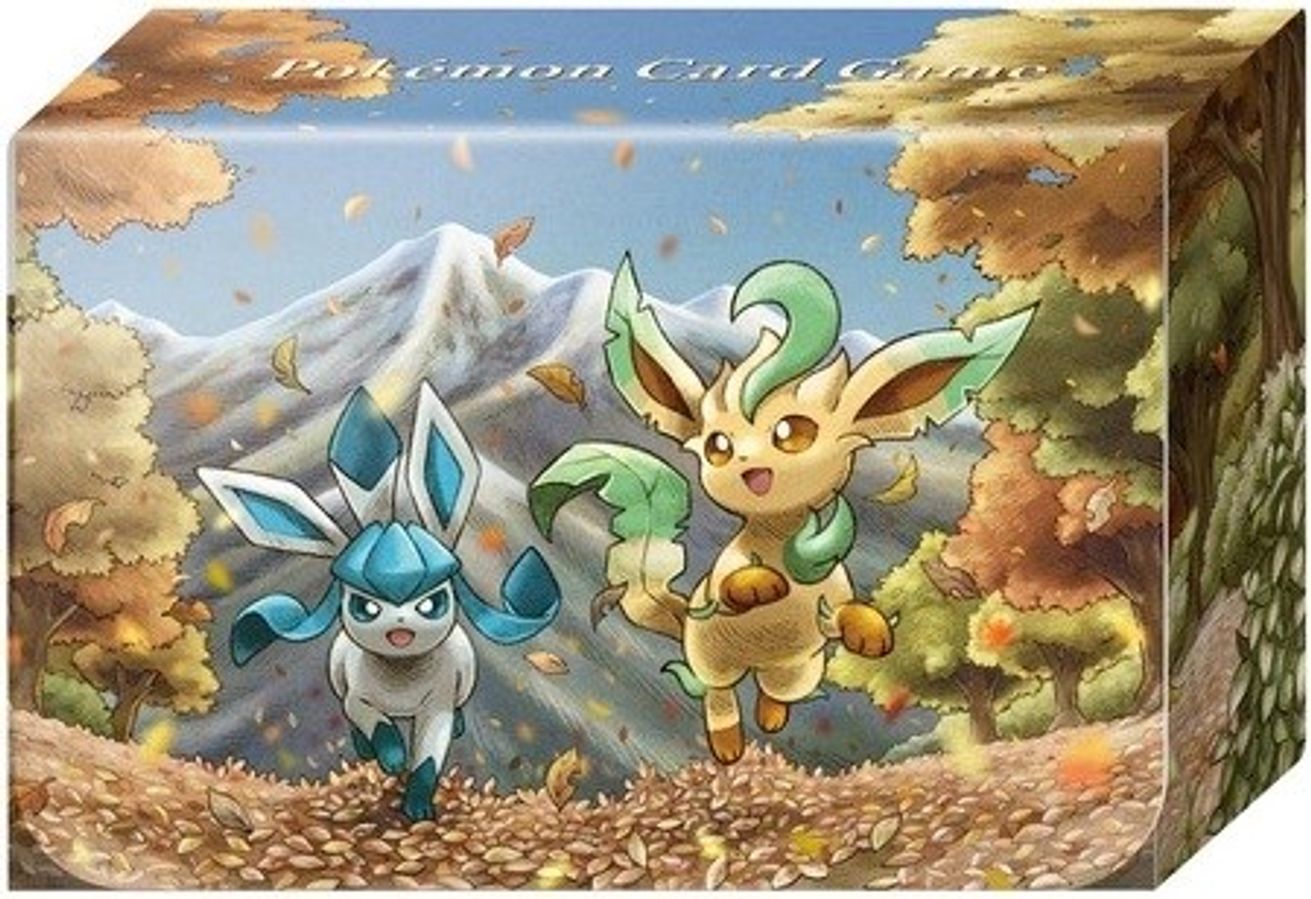 Pokemon Center Japan Exclusive: Leafeon & Glaceon Double Deck Box ...