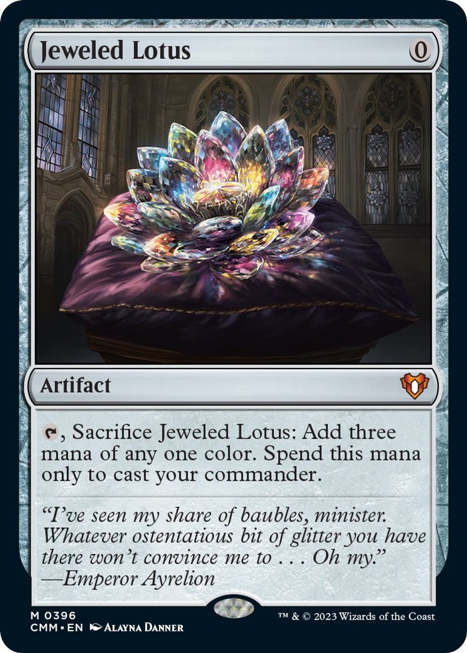 Jeweled Lotus - Commander Masters - Magic: The Gathering