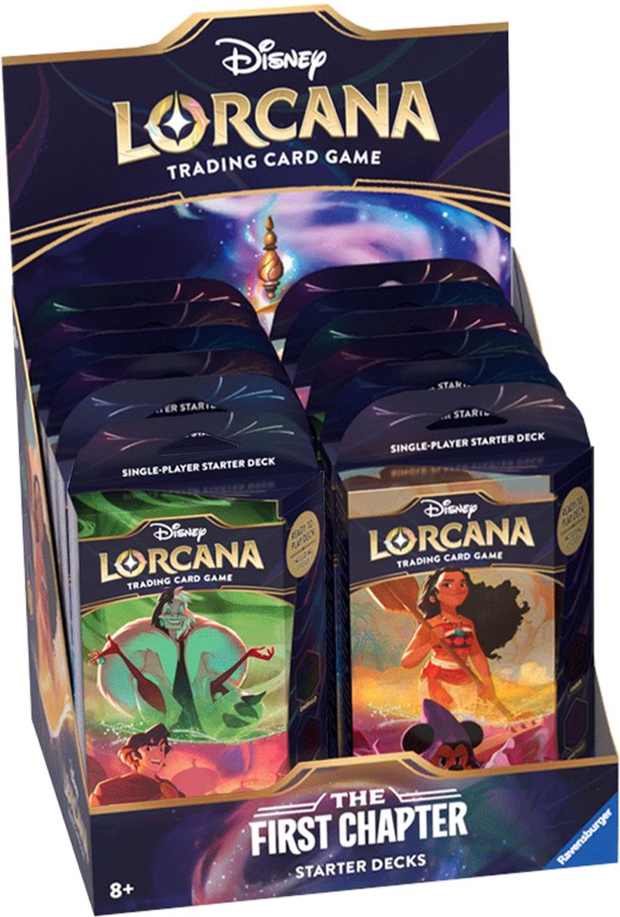 Disney Lorcana: The First Chapter Starter Deck Display - The First ...