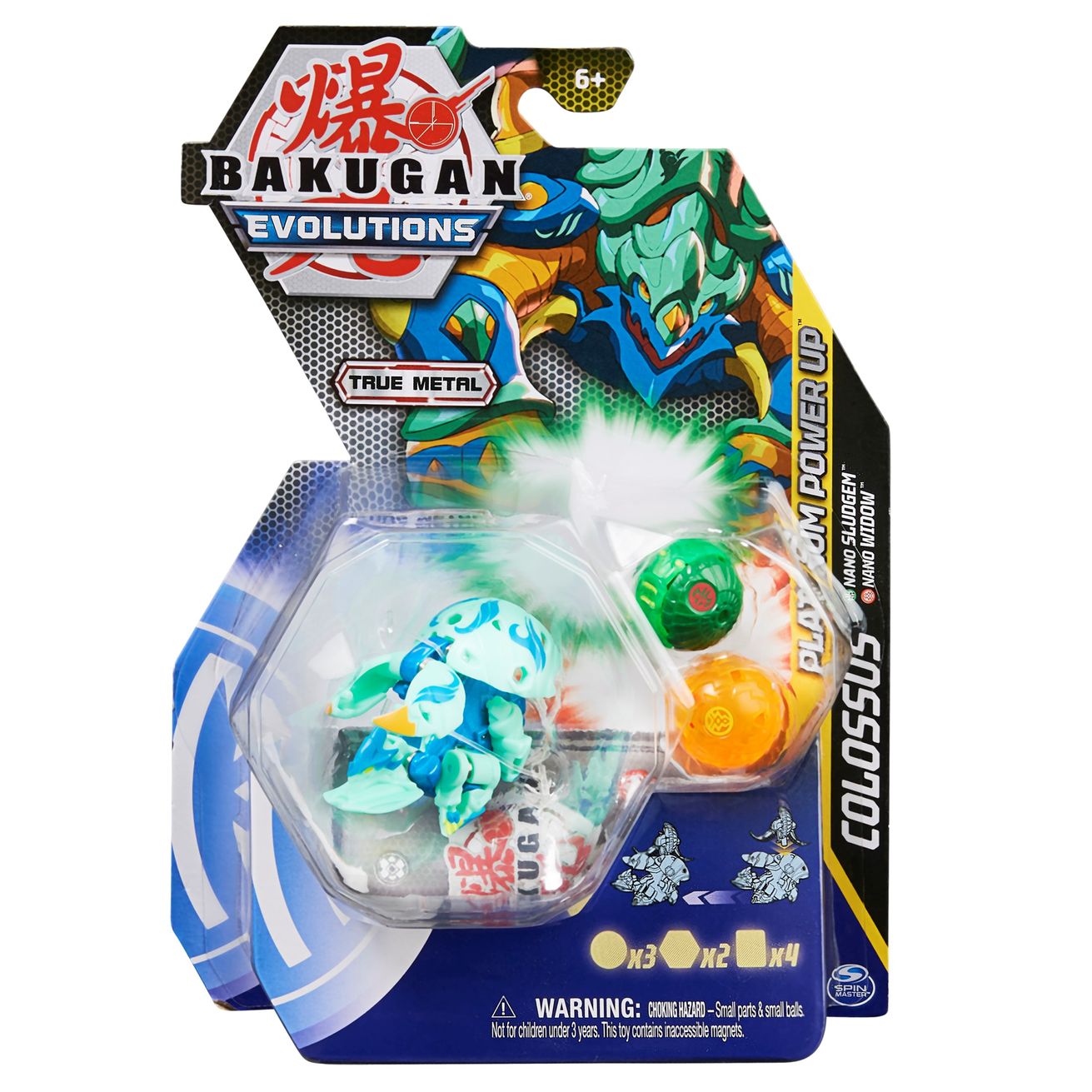 Bakugan Platinum Power Up Pack - Aquos Platinum Power Up Colossus ...