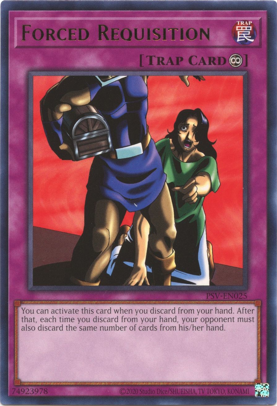 Forced Requisition - Pharaoh's Servant (25th Anniversary Edition) - YuGiOh