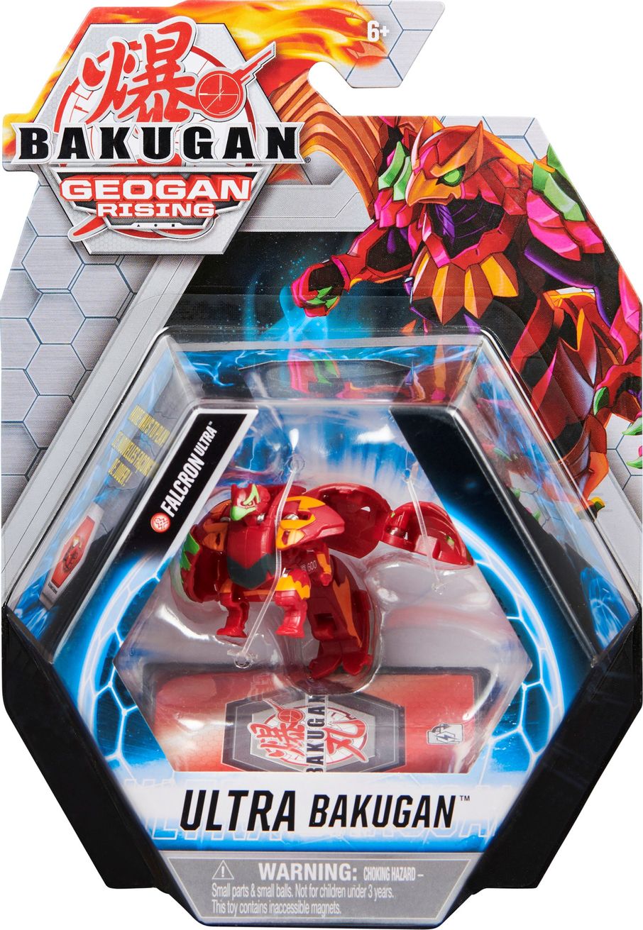 Bakugan Ultra Single Pack - Pyrus Falcron Ultra - Geogan Rising ...