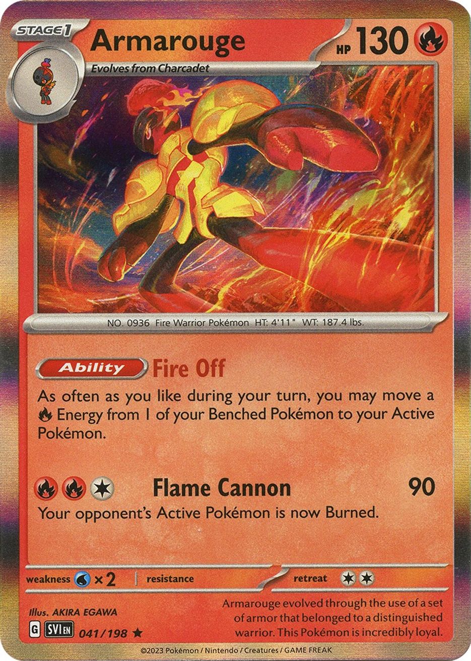 Armarouge - 041/198 - SV01: Scarlet & Violet Base Set - Pokemon