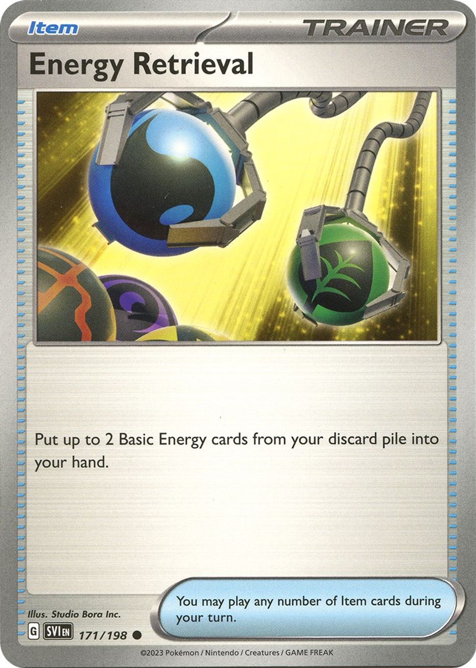 Energy Retrieval - SV01: Scarlet & Violet Base Set - Pokemon